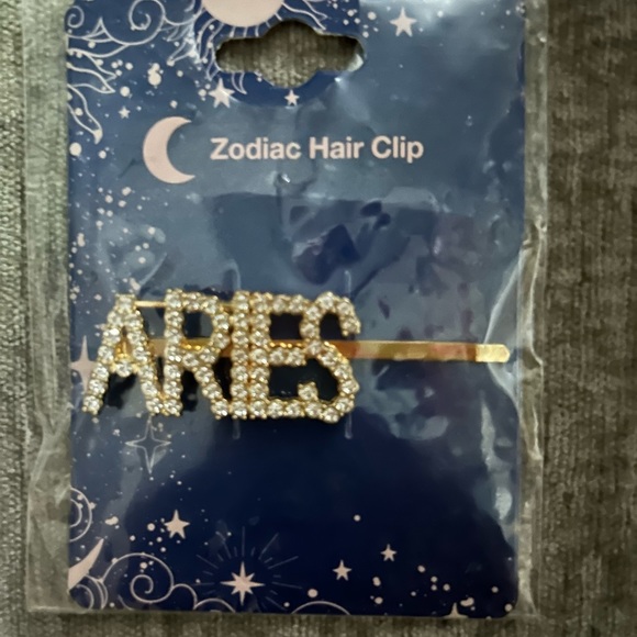 Accessories | Aries Zodiac Hair Clip Bobby Pin Bling | Poshmark